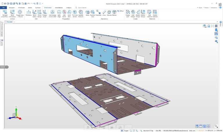 RADAN 3D- GÓI TẠO MÔ HÌNH 3D HIỆU QUẢ, THIẾT KẾ KIM LOẠI TẤM CHÍNH XÁC VÀ ĐƠN GIẢN - HPT Việt Nam